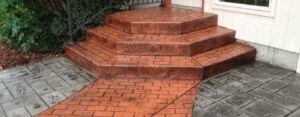 Options for Brick Stamed Concrete Patterns