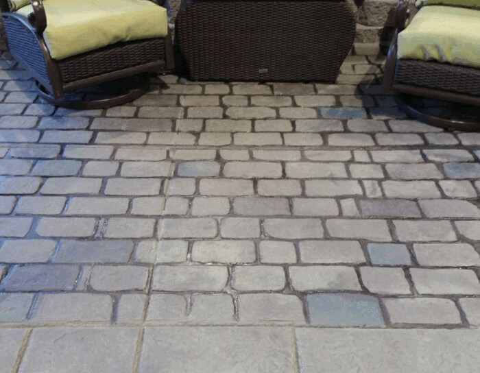 Options for Brick Stamed Concrete Patterns