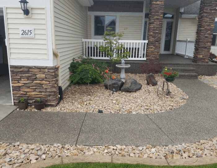 Gain Additional Traction With Exposed Aggregate