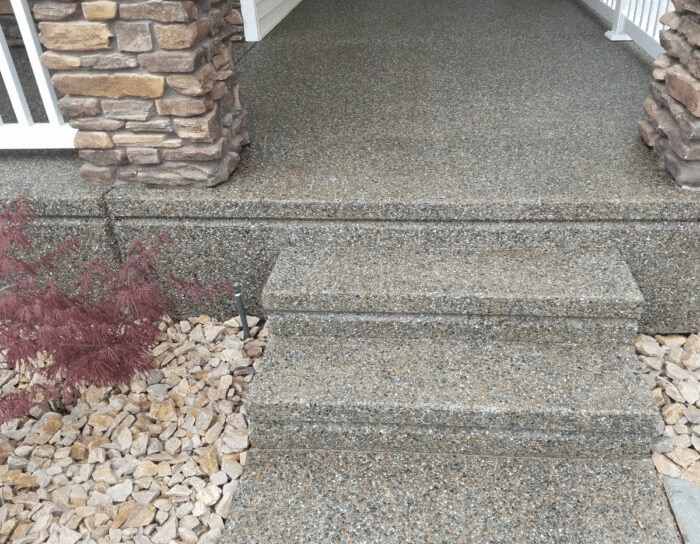 Gain Additional Traction With Exposed Aggregate