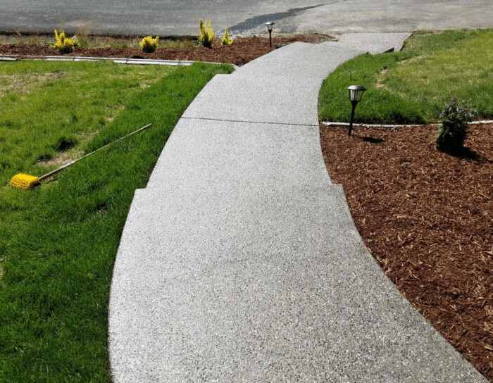 Gain Additional Traction With Exposed Aggregate