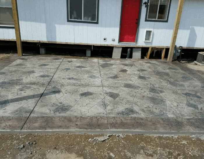 Add Style With Granite Stamped Concrete