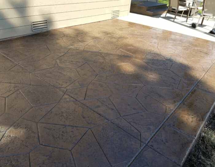 Add Style With Granite Stamped Concrete