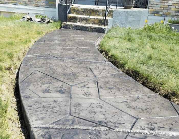Add Style With Granite Stamped Concrete