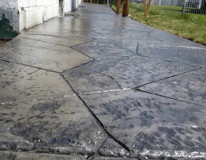 Add Style With Granite Stamped Concrete