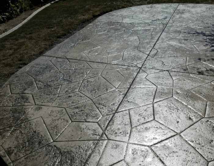 Add Style With Granite Stamped Concrete