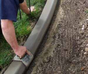 Offering Beauty at First Glance - Stamped Curbing
