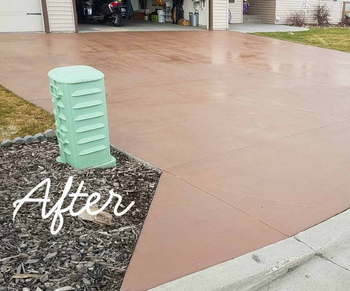 Create Unique Looks with Stained Concrete Installations