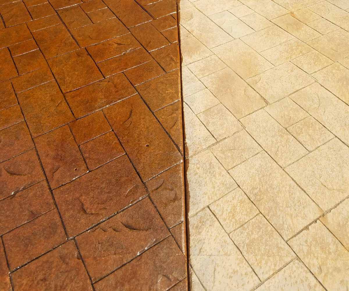 Create Unique Looks with Stained Concrete Installations