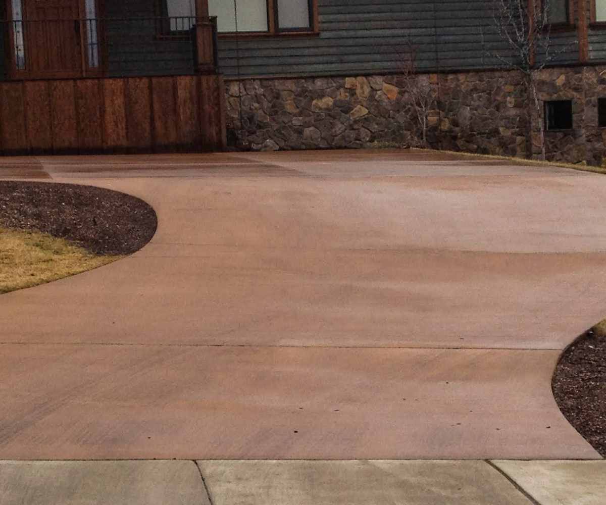 Create Unique Looks with Stained Concrete Installations