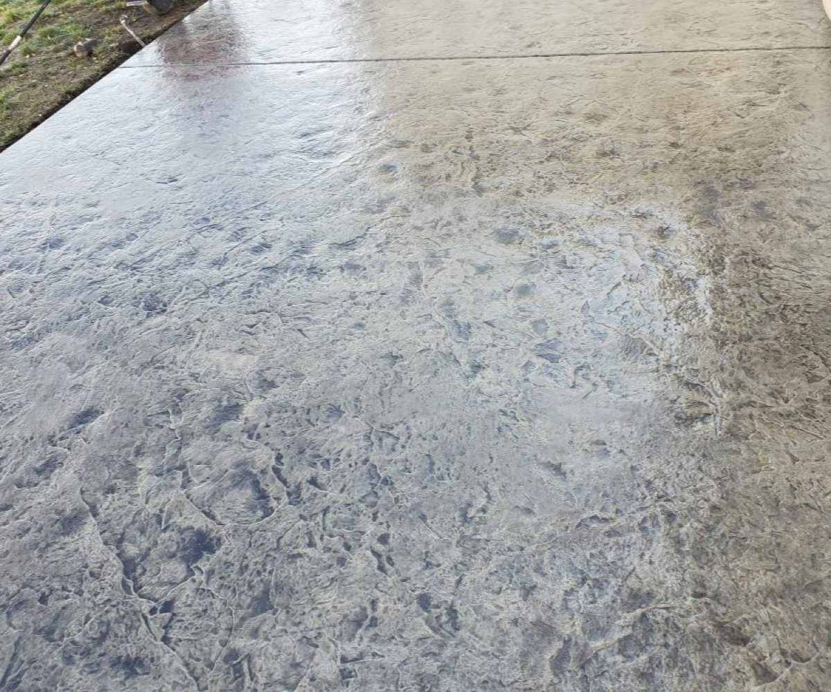 Sand Wash Stamped Concrete for Durable Outdoor Beauty