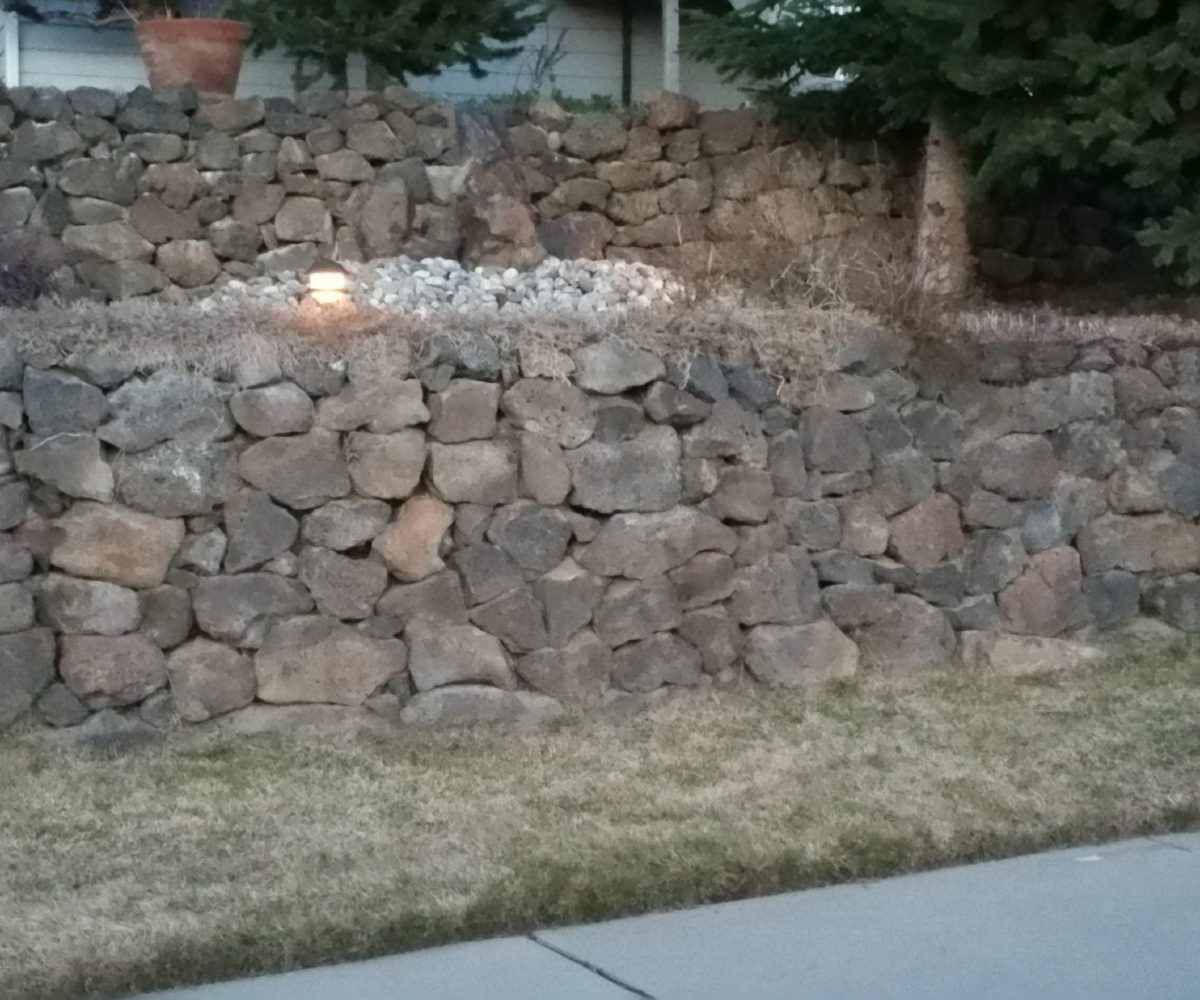 Create Beautiful Dry Stacked Stone Walls