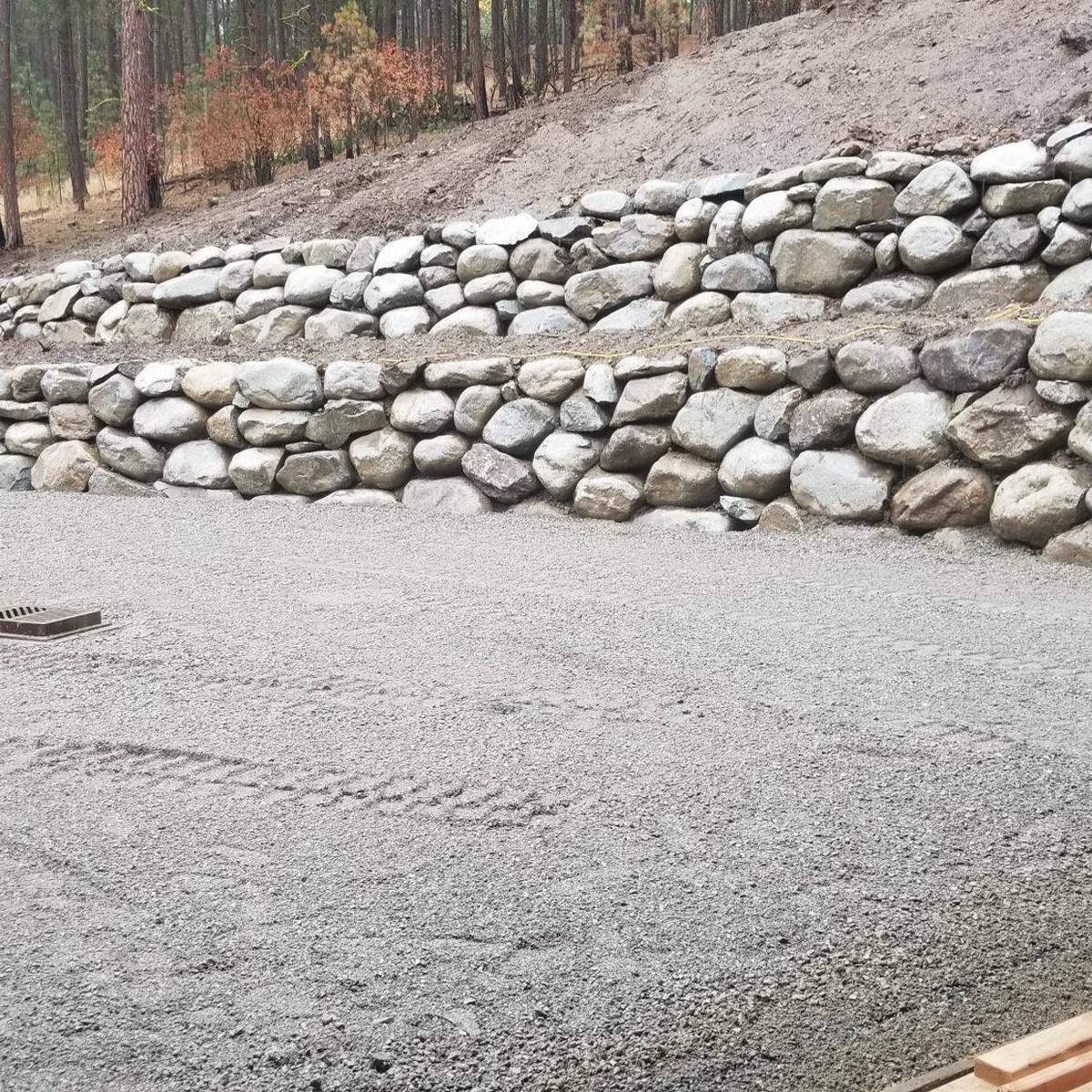 Boulder Retaining Wall Services Provided by Dundee LLC