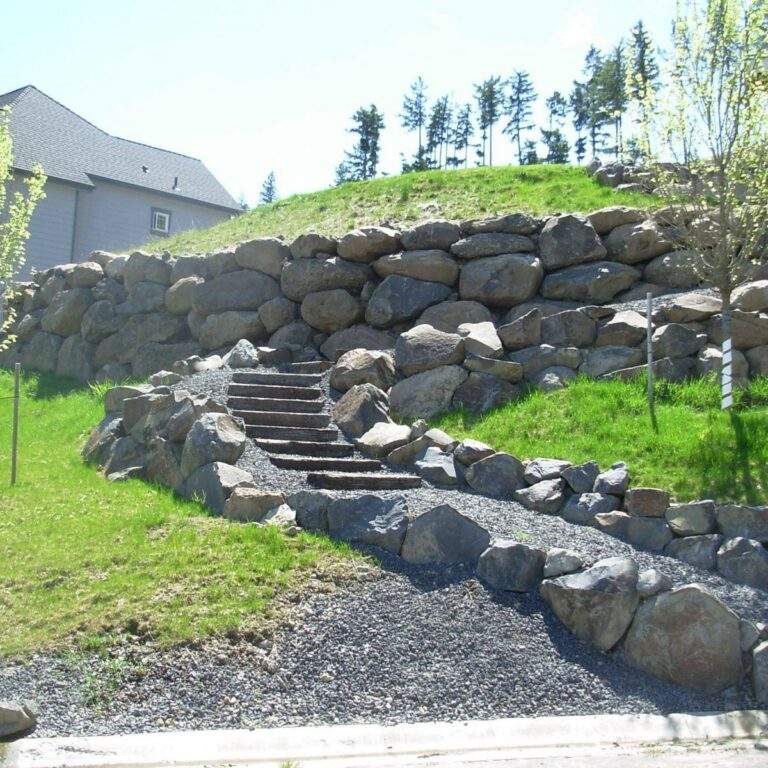 Boulder Retaining Wall Services Provided by Dundee LLC