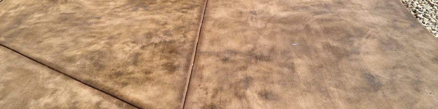 Create Unique Looks with Stained Concrete Installations