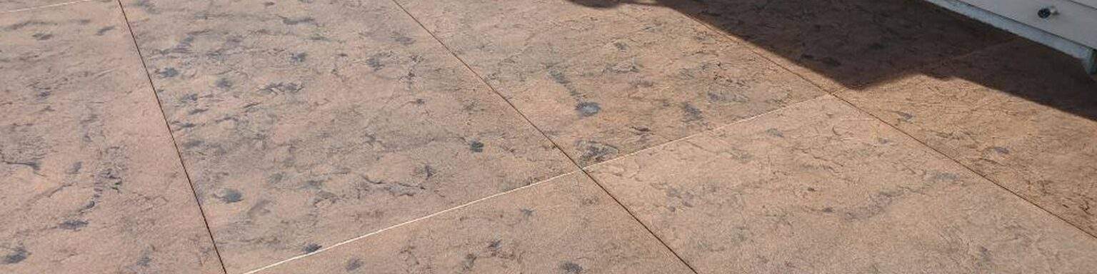 Sand Washed Stamped Concrete | Sharp Look With Traction