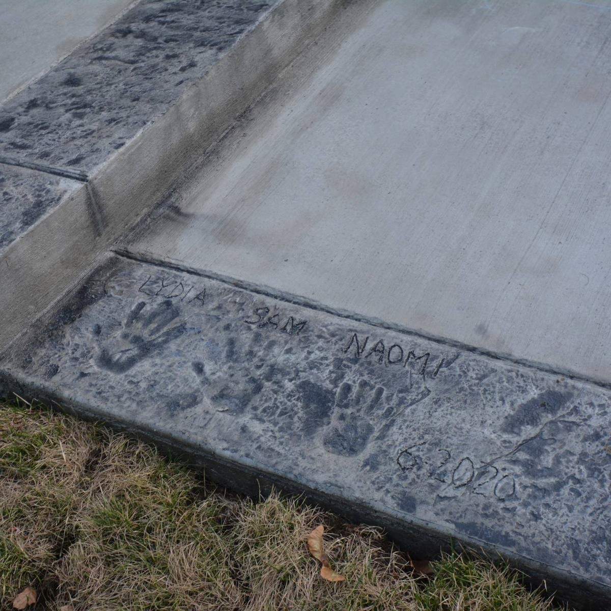 Stamped Concrete Borders | Install Examples and Detail