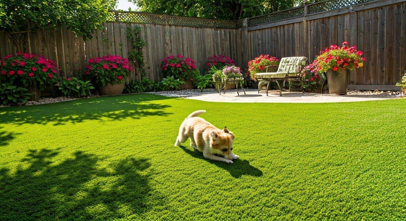 Pet-Friendly Tips: Fake Turf Grass for Dogs
